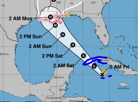 8/27/21 6AM Tropical Storm Ida update – NickelBlock Forecasting