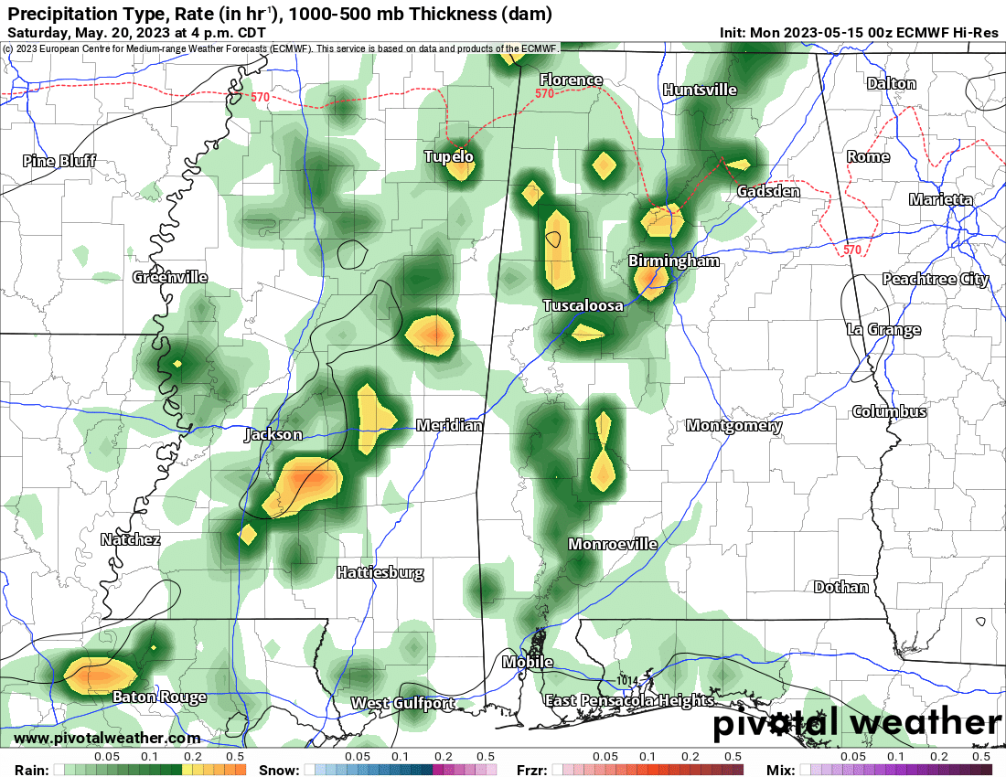 The heat continues, with chances for rain most days this week: Southern ...