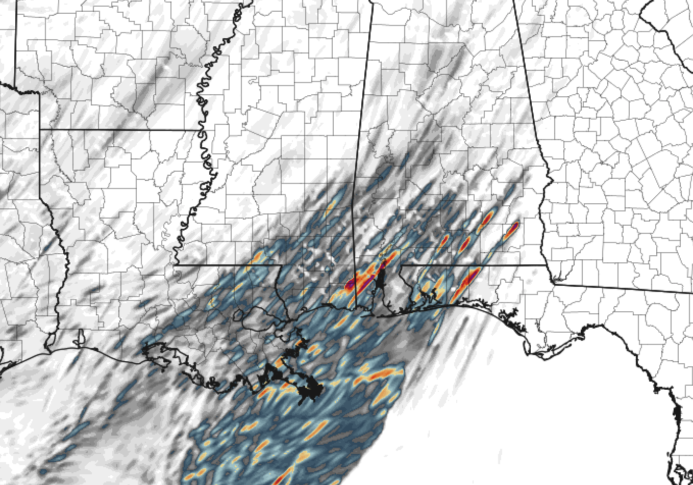 1/7/24 915p UPDATE: Windy everywhere, with severe weather possible and ...