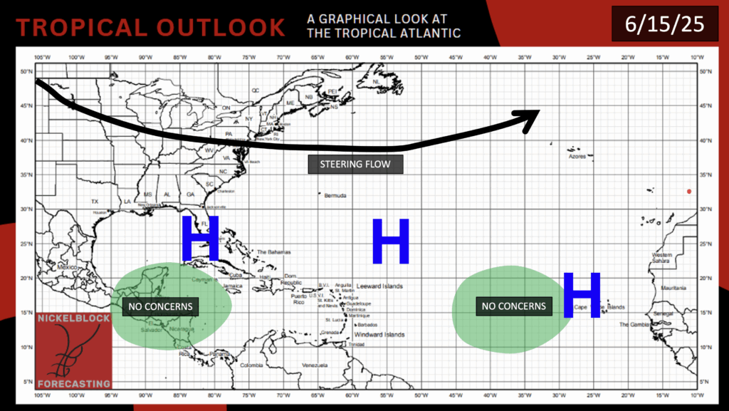 6/15/25 Tropical Outlook: Tropical Storm Dalila impacting Mexico ...