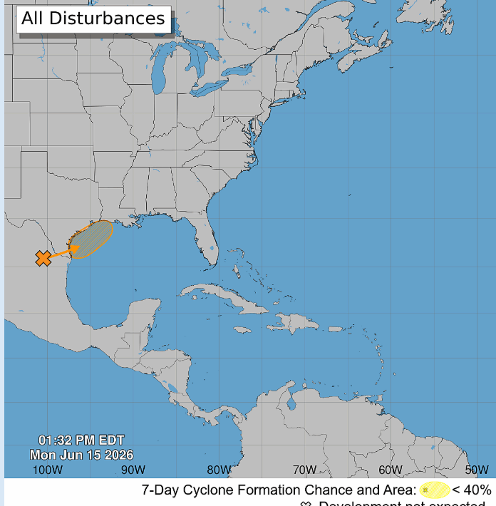 Tropical Forecast – 6/15/2026 – NickelBlock Forecasting